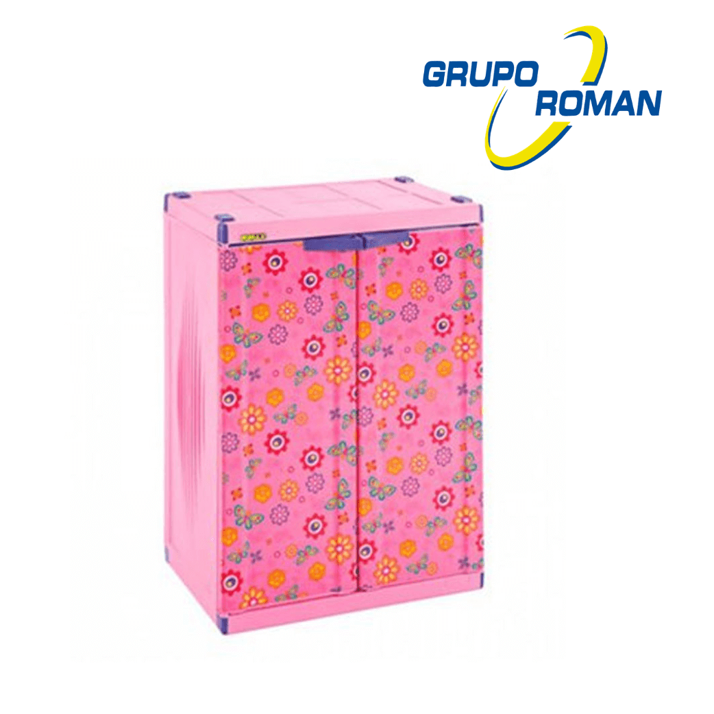 RIMAX ARMARIO INFANTIL ROSA LILA NIÑAS FLORES – Grupo Roman