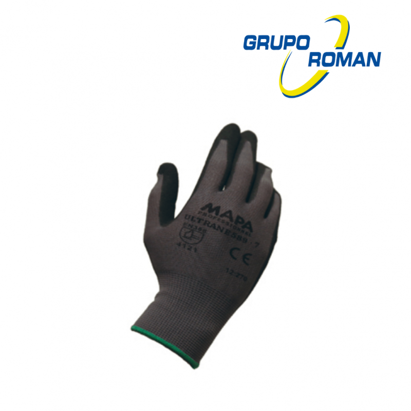 GUANTE MAPA ULTRANE ARENADO DE NITRILO Nº 9 – Grupo Roman